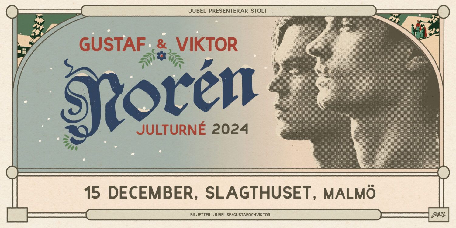 Gustaf & Viktor Norén | Julkonsert | Slagthuset